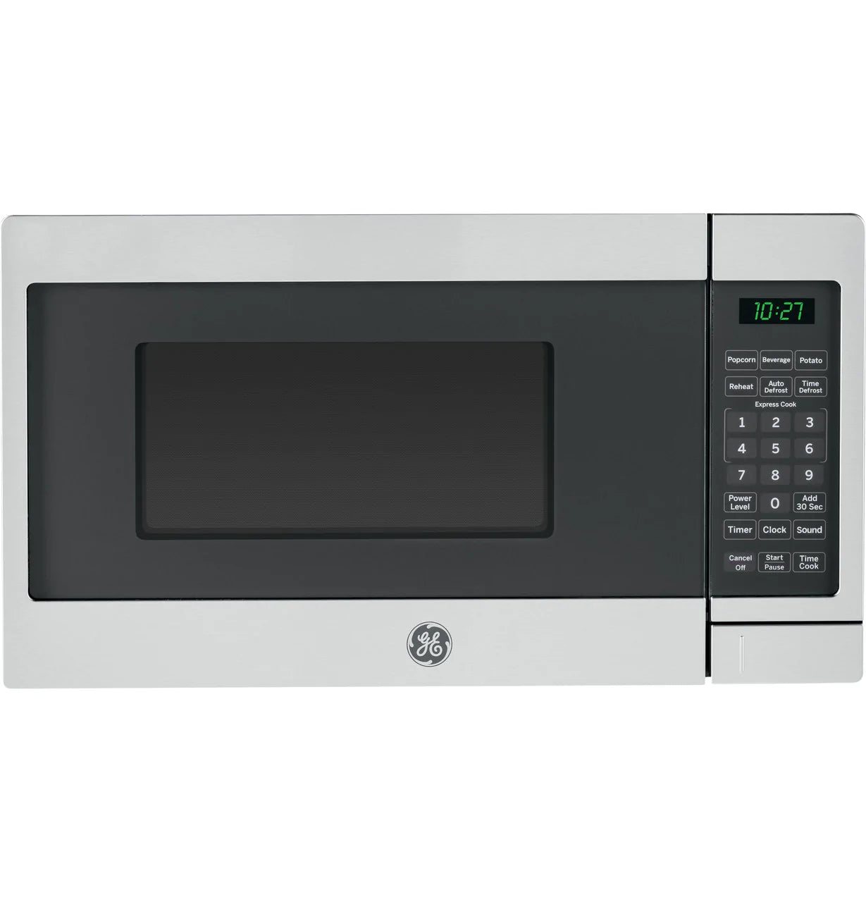 GE® JES1072SHSS 0.7 cuft / 20L Capacity Countertop Microwave Oven Digi ...