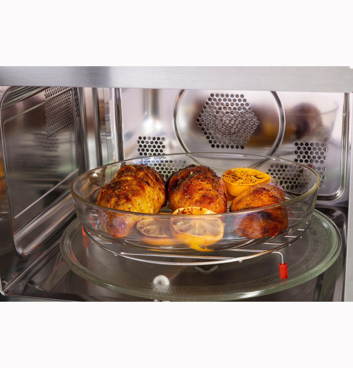 GE® JES1109RRSS 1.0 Cu. Ft./28L Capacity Countertop Convection Microwa ...